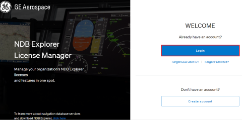 Navigation Database Services - NDB Explorer Licensing Guide | GE Aerospace