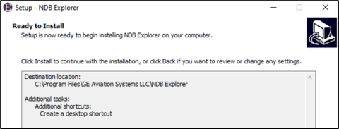 Database Services | NDB Explorer Installation Guide | GE Aerospace | GE Aerospace