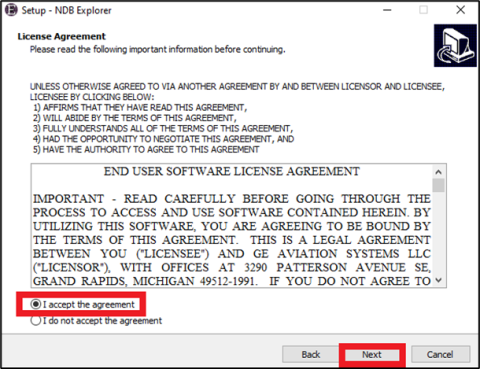 Navigation Database Services - NDB Explorer Installation Guide | GE Aerospace
